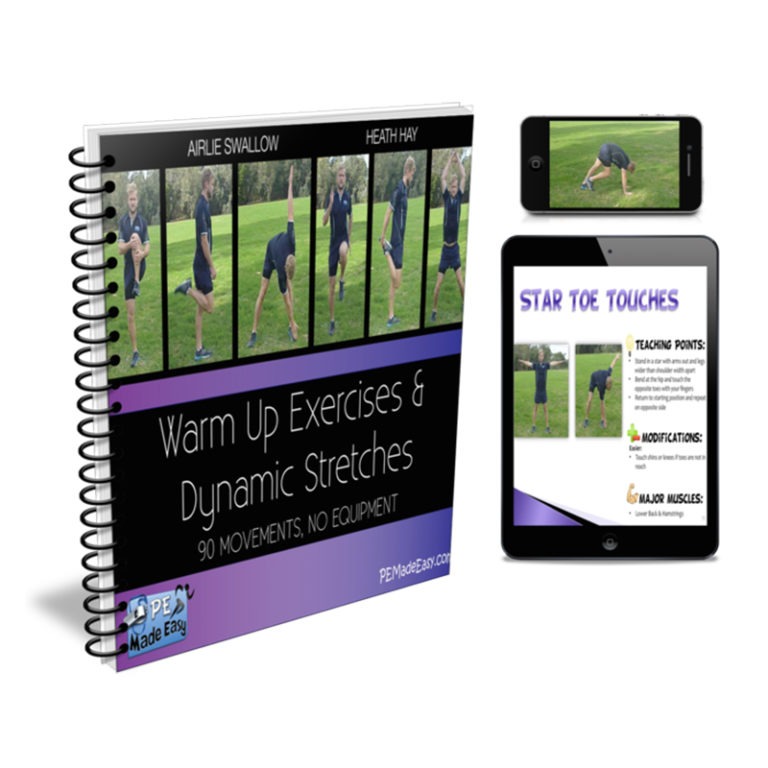 Warm Up Exercises & Dynamic Stretches - PE Made Easy